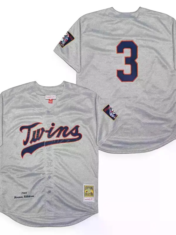 Mitchell & Ness Twins Appliqué Jersey
