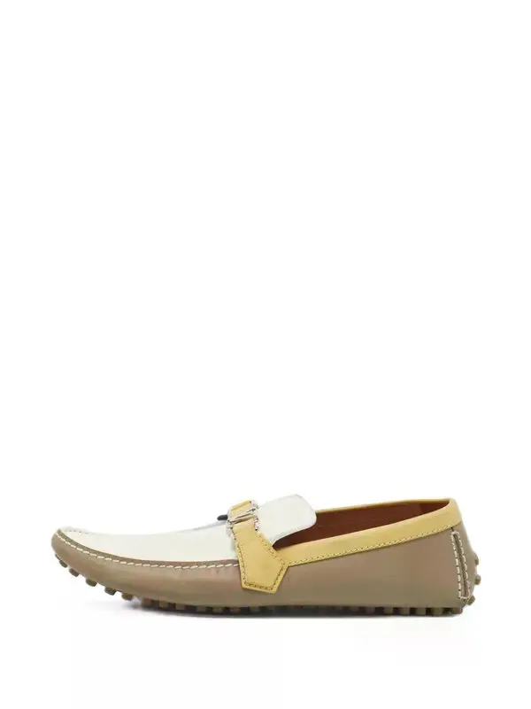 LOUIS VUITTON Hockenheim Leather Loafers