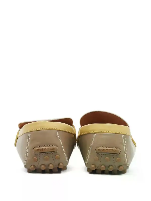 LOUIS VUITTON Hockenheim Leather Loafers