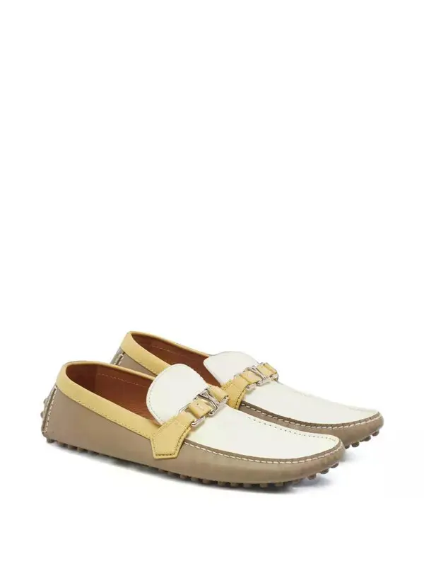 LOUIS VUITTON Hockenheim Leather Loafers