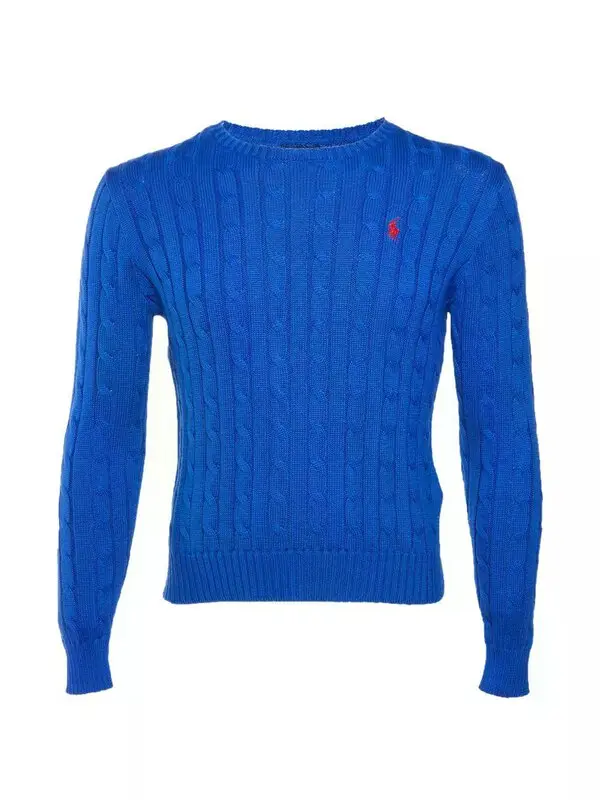 Polo Ralph Lauren Cotton Cable-knit Sweater - Blue
