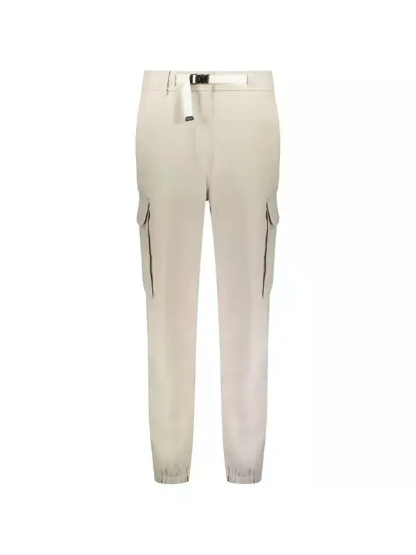 MOORER Belted Cargo Track Pants