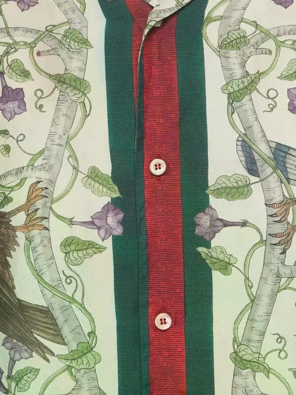 Gucci Birds Of Prey Print Shirt