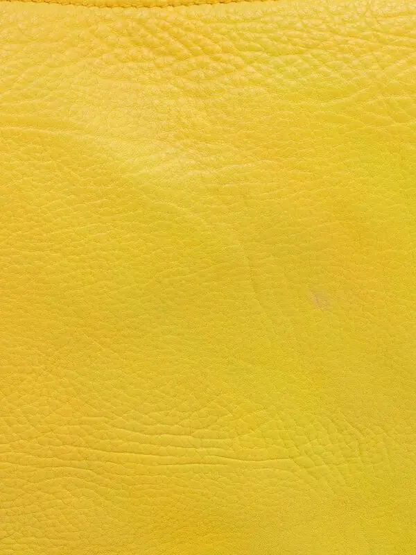 Burberry Small Leather Shoulder Bag With Knight Hardware - Yellow