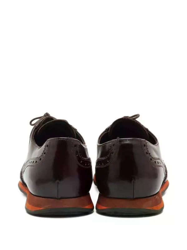 Prada Wingtip Brogue Derby Shoes