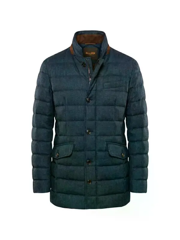 MOORER Quilted Virgin-wool Jacket