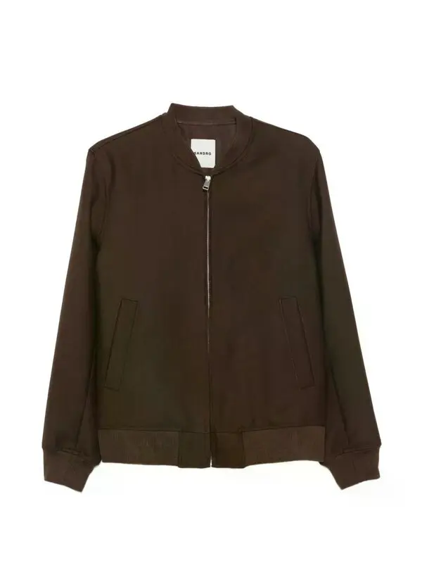 Sandro Zip-fastening Long-sleeve Jacket