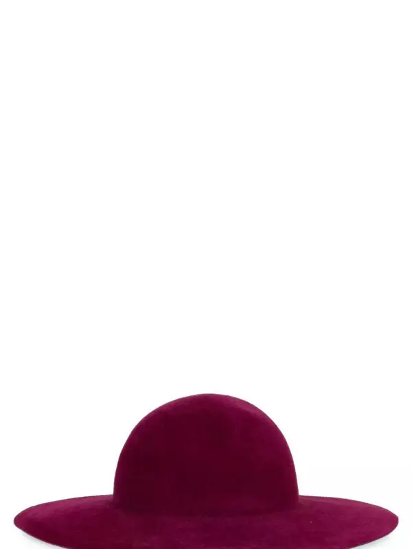 Alberta Ferretti Wide-brim Tall-crown Hat