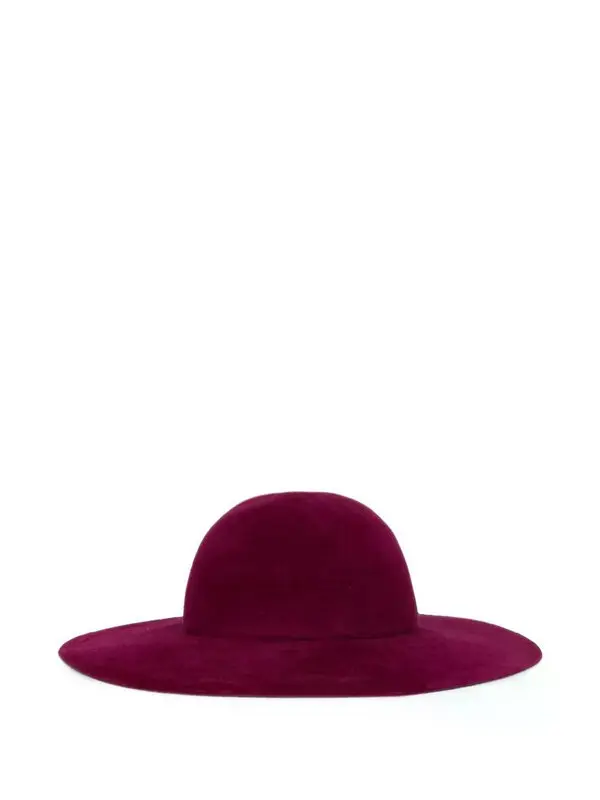Alberta Ferretti Wide-brim Hat - Purple