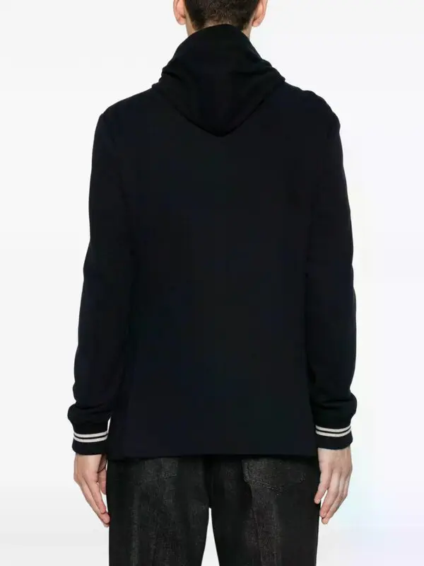 Eleventy Hooded Single-breasted Jacket