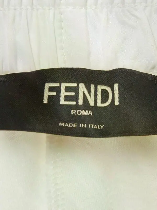Fendi Terry Side-stripe Track Pants