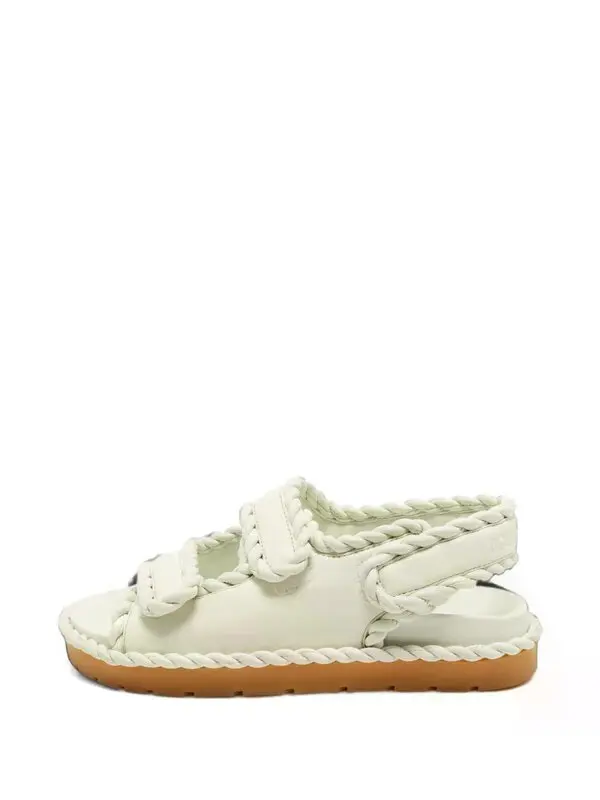Bottega Veneta Light Leather Multi-strap Touch-strap Sandals