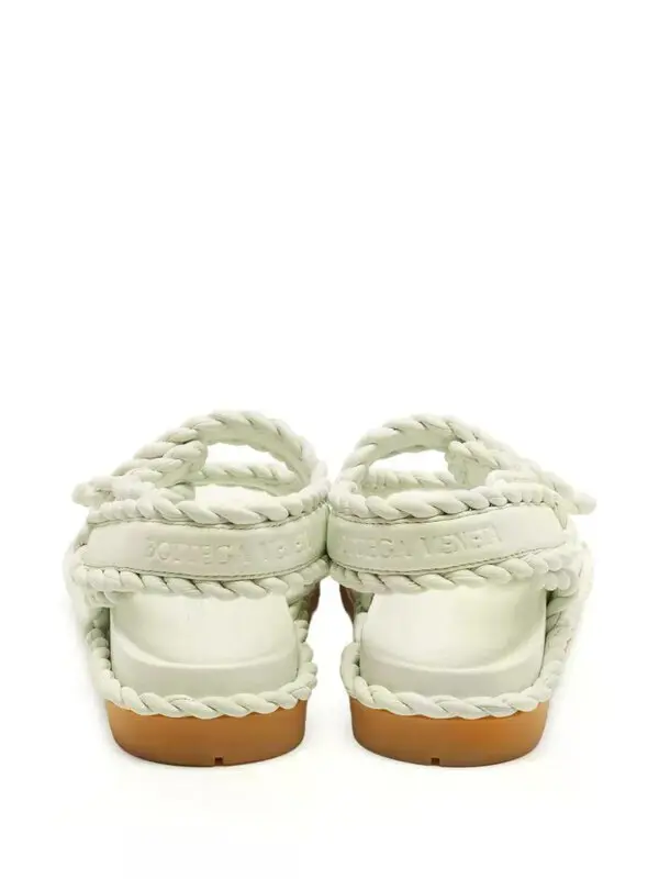 Bottega Veneta Light Leather Multi-strap Touch-strap Sandals