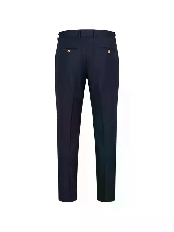 MOORER Straight-cut Wool Trousers