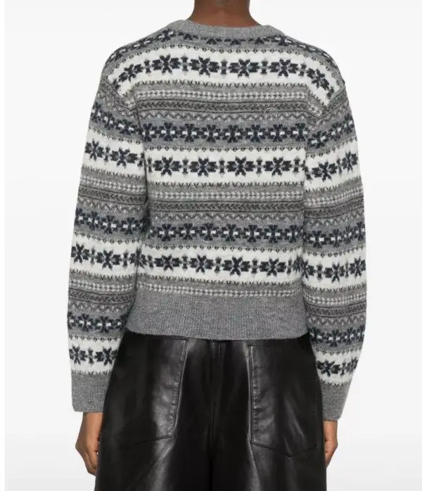 DUNST Fair Isle Knit Sweater