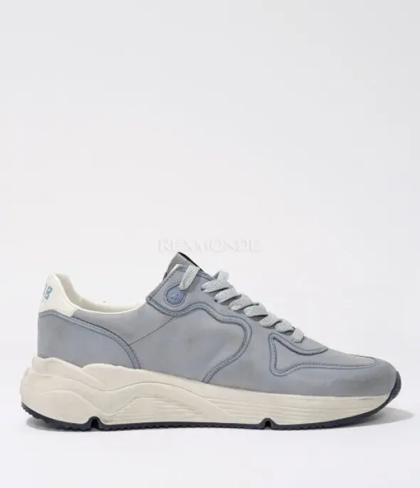 GOLDEN GOOSE Lace-up Sneakers - Gray