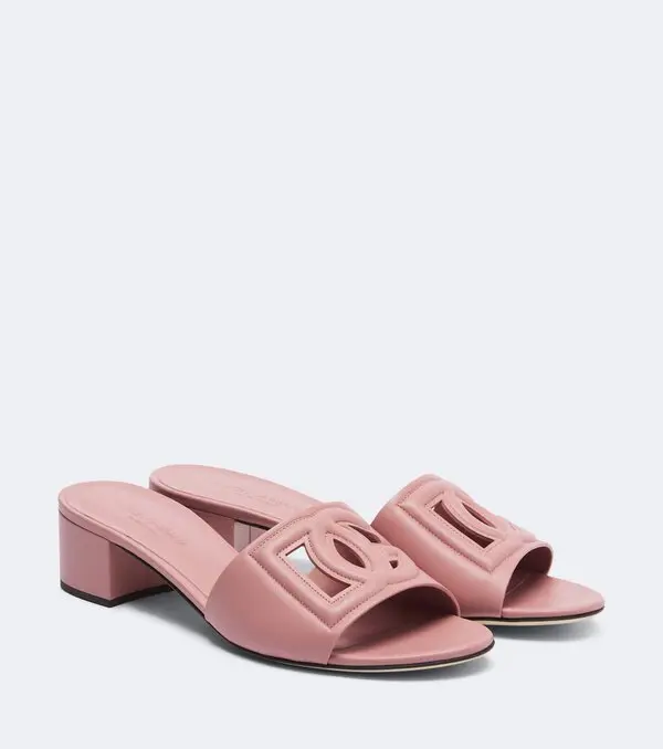 Dolce & Gabbana Dg Leather High-heeled Sandals