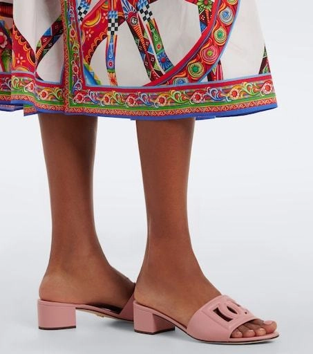 Dolce & Gabbana Dg Leather High-heeled Sandals