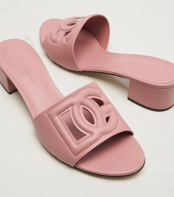 Dolce & Gabbana Dg Leather High-heeled Sandals