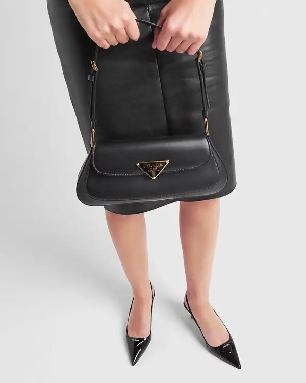 Prada Patent Leather Slingback Pumps