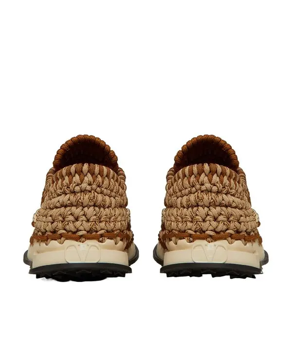 Valentino Garavani Crochet Low-top Sneakers