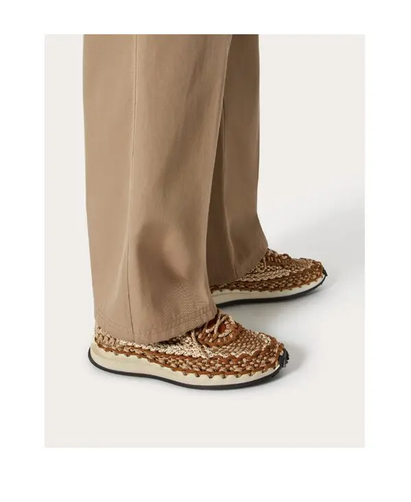 Valentino Garavani Crochet Low-top Sneakers