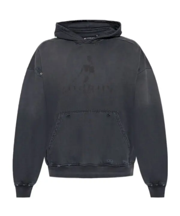 MISBHV Logo Printed Long-sleeved Hoodie