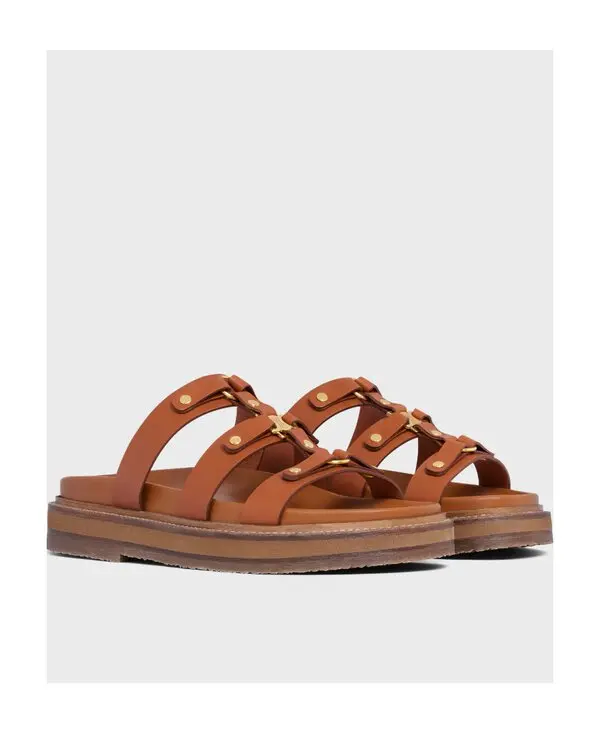 Celine Slide Tippi In Calfskin