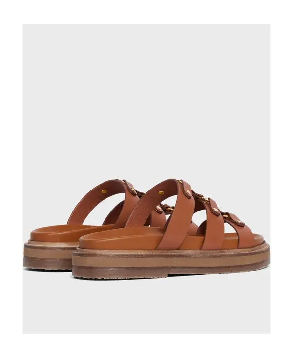 Celine Slide Tippi In Calfskin