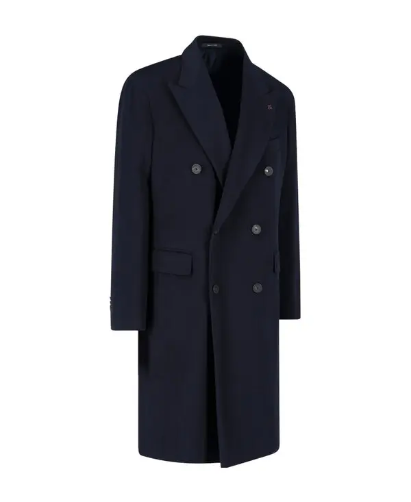 Tagliatore Peak-lapels Double-breasted Coat