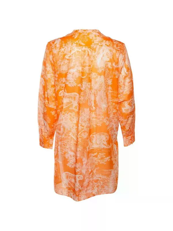 Dior Toile De Jouy Print Tunic