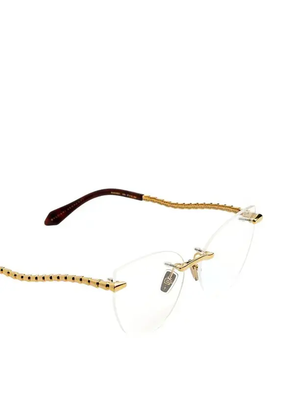 BVLGARI Serpenti Rimless Glasses