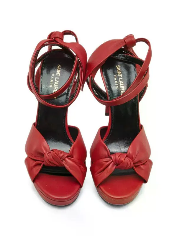 Saint Laurent Bianca Knotted Sandals