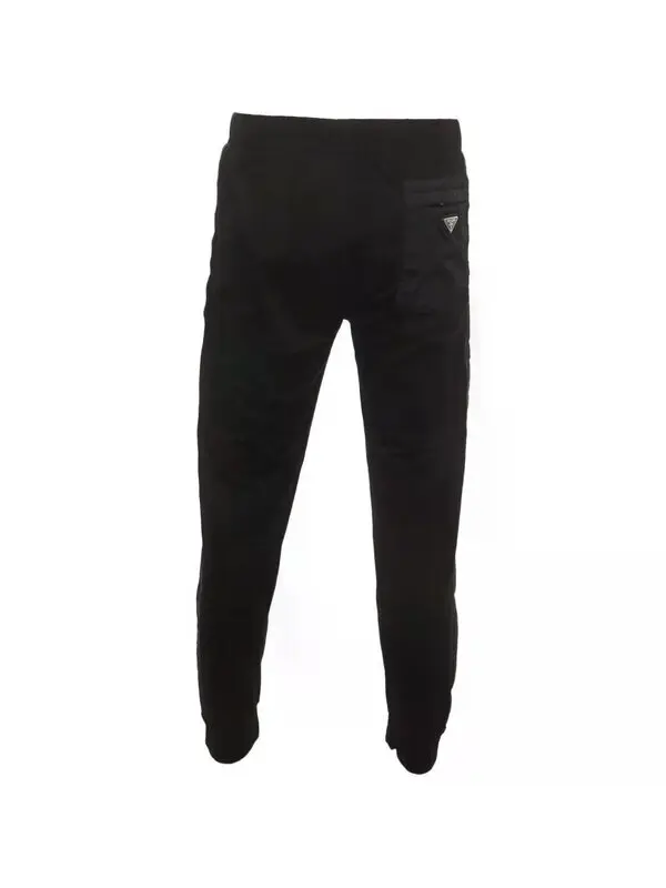 Prada 2021 Logo-plaque Side-stripe Track Pants