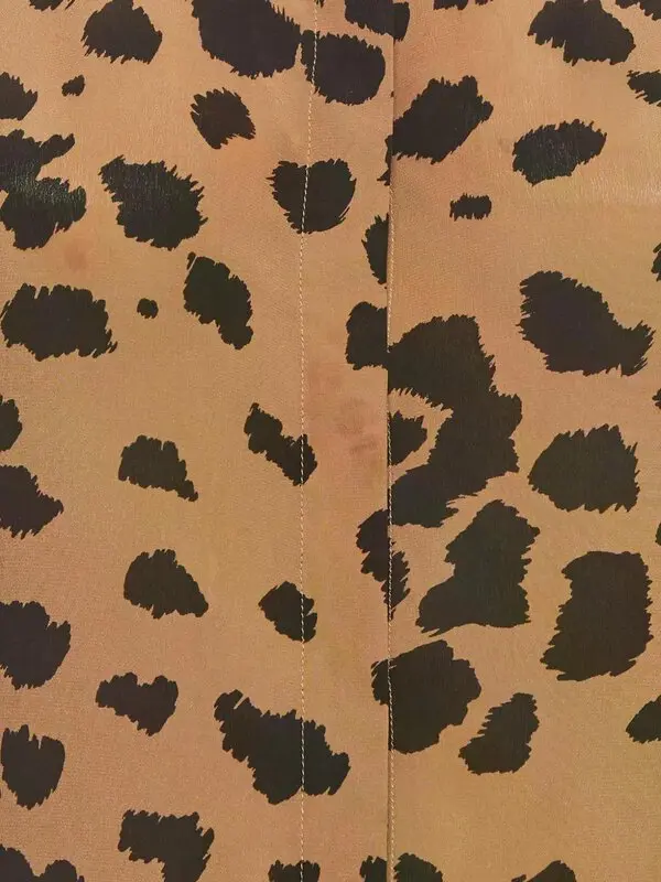 Burberry Leopard-print Crepe Shirt