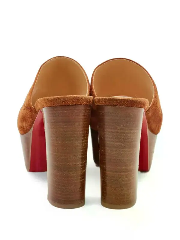 CHRISTIAN LOUBOUTIN Platform Block-heel Sandals