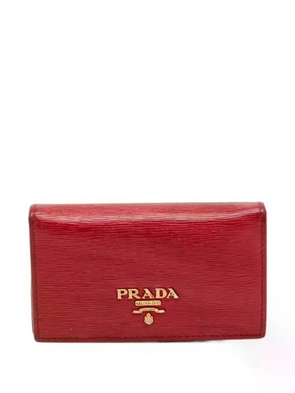 Prada Leather Card Holder
