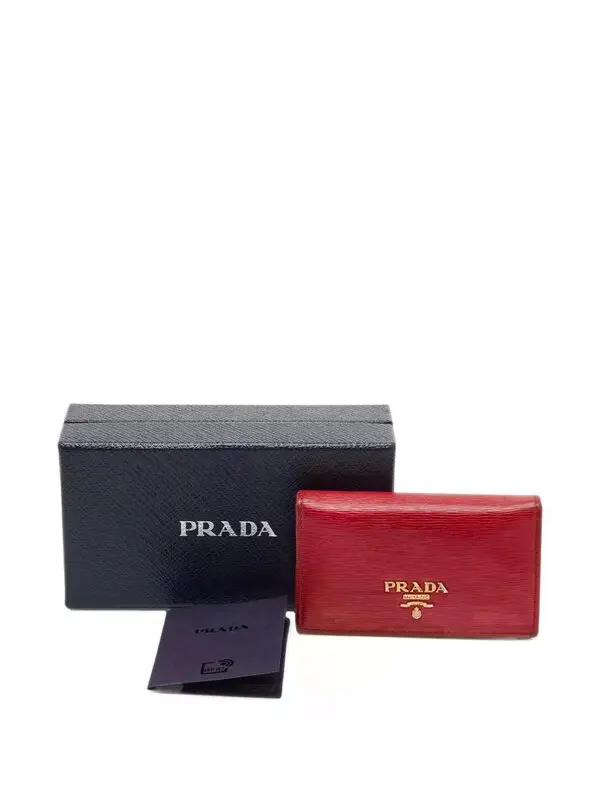 Prada Leather Card Holder