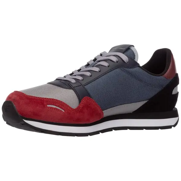 Emporio Armani Low Top Printed Logo Sneakers
