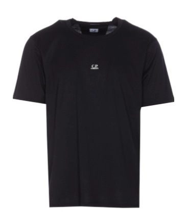 C.P. COMPANY Logo Printed Crewneck T-shirt