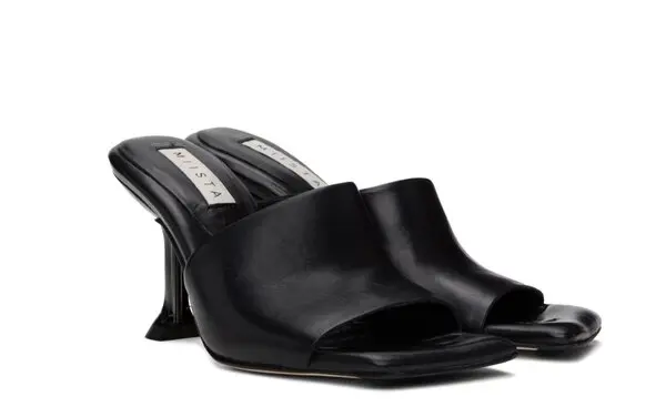 MIISTA Square-headed High-heeled Sandals