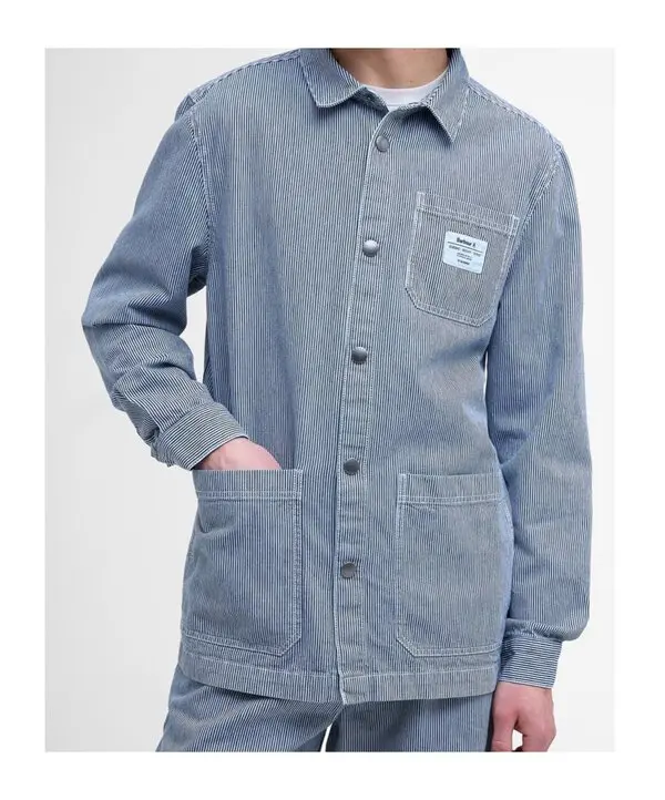 Barbour Tindale Striped Overshirt