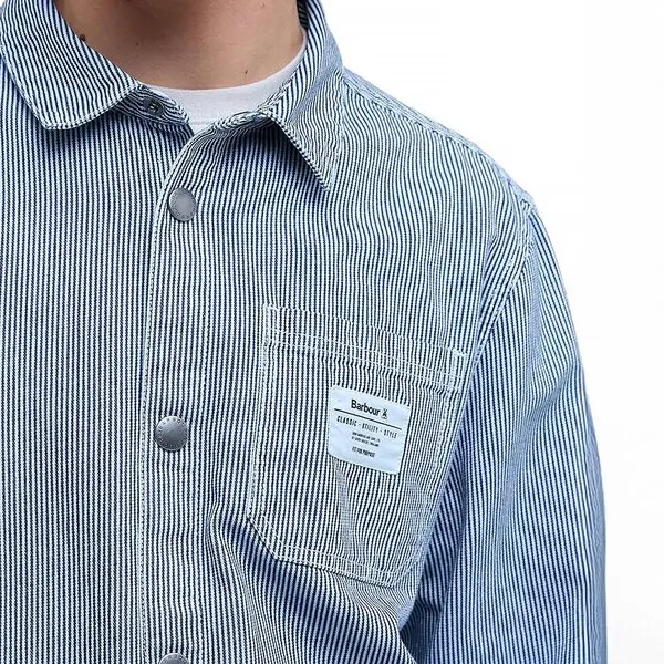 Barbour Tindale Striped Overshirt