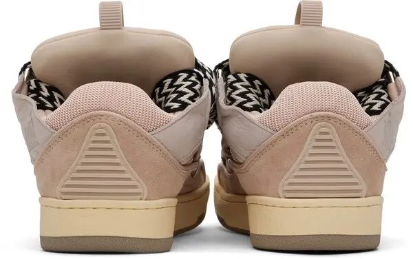 LANVIN Leather Curb Sneakers