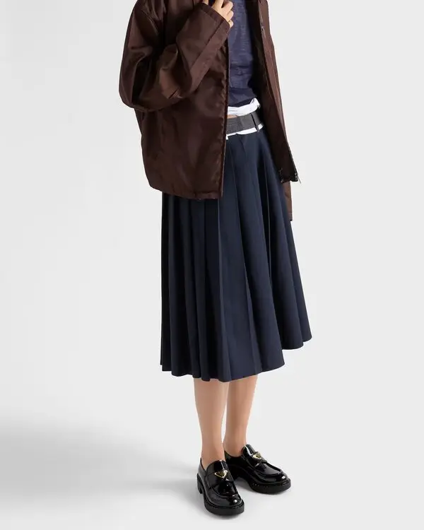 Prada Chocolate Patent Leather Loafers