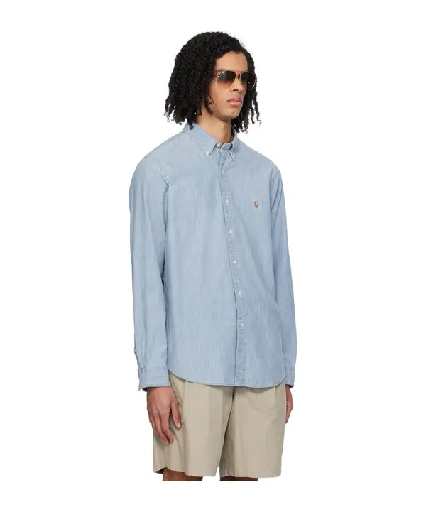 Polo Ralph Lauren Logo Embroidered Denim Shirt