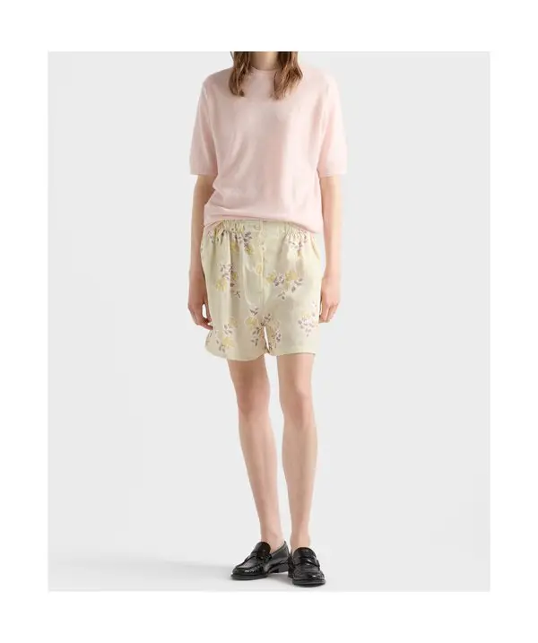 Prada Short-sleeved Cashmere T-shirt