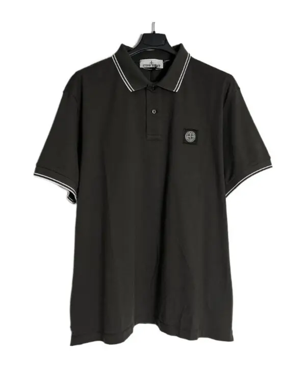 Stone Island Short-sleeved Polo Shirt - Leaden