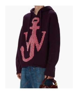 J.W.ANDERSON Jw Anderson Zip-up Drawstring Hoodie