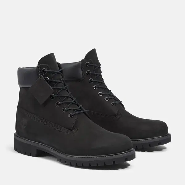 Timberland Padded Collar Leather Boots